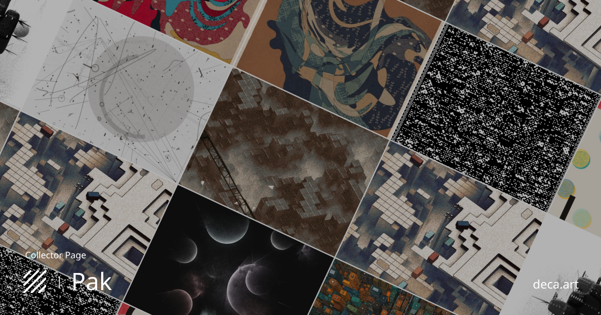 Pak's Profile | Deca Art - Deca