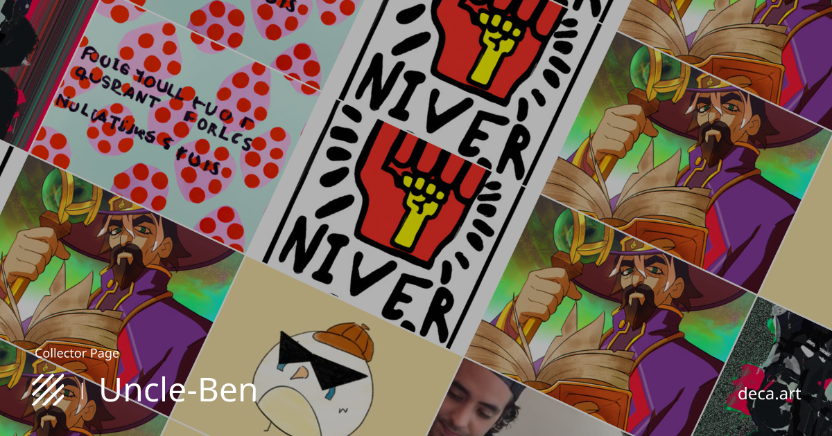 Uncle-Ben's Profile | Deca Art - Deca