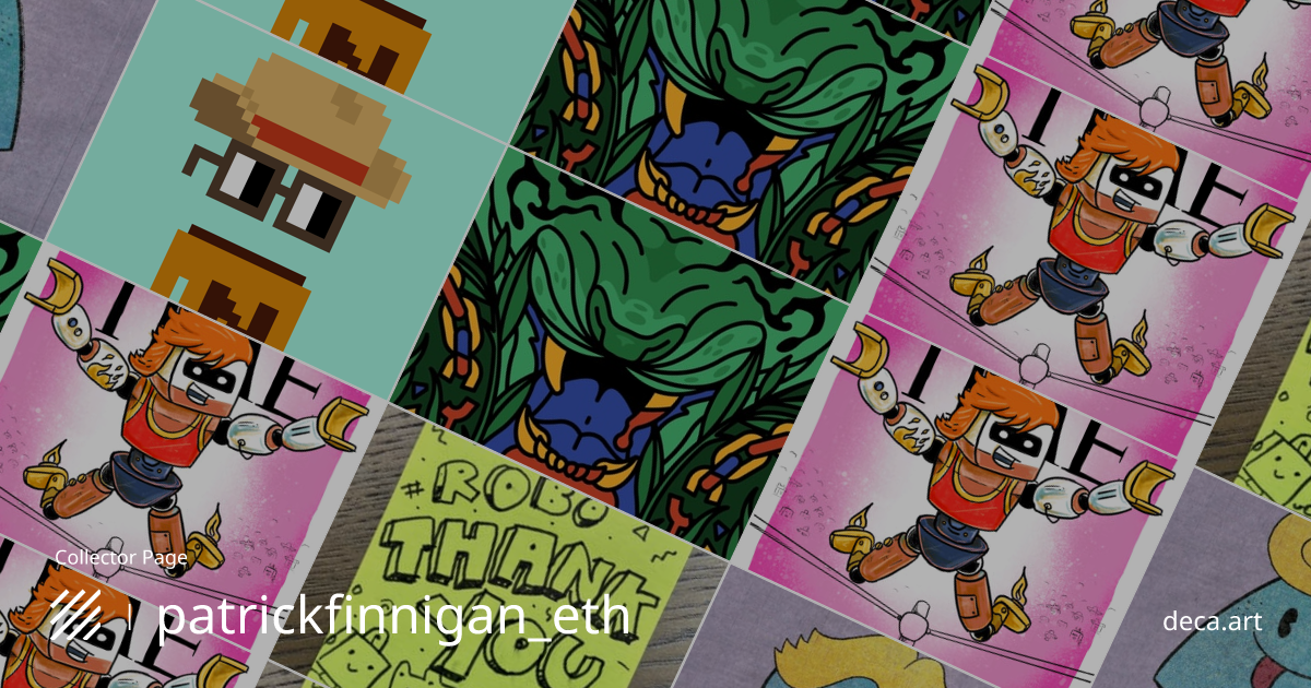 patrickfinnigan_eth's Profile | Deca Art - Deca